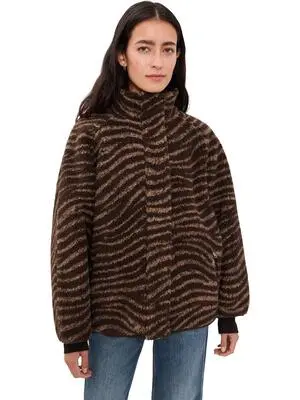 RAG & BONE Sun Sherpa Funnel Neck Jacket