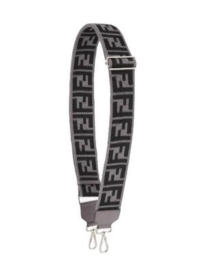 Fendi Gray Ribbon Shoulder Strap Grey