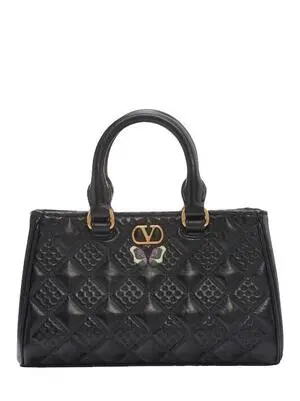 VALENTINO Flutterby Mini Leather Crossbody Bag