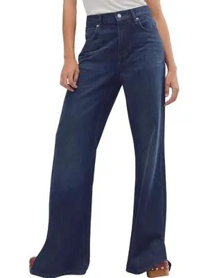 FREE PEOPLE Encore High Waist Flare Jeans