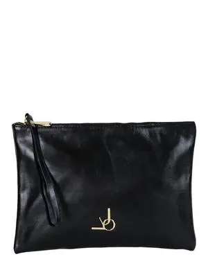 JOVIE Frame Clutch In Noir