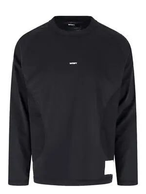 Satisfy T-shirt "fuzzfleece™ Octa®" Black