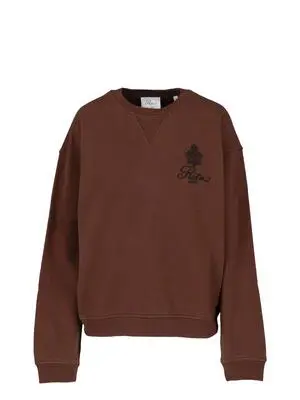 FRAME X Ritz Logo Sweatshirt Brown