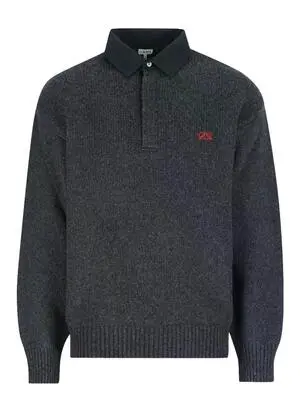 LOEWE Polo Sweater In Wool