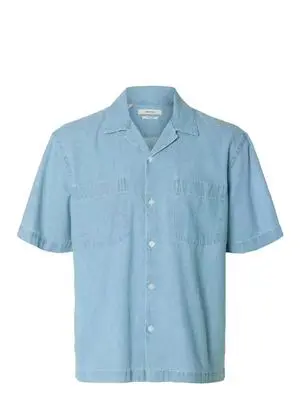 SELECTED Short-sleeved Denim Shirt