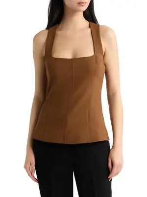 HELLO MOLLY Minimalist Vibe Tailored Top