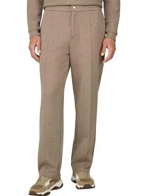 BOGGI MILANO Cotton Blend Scuba Melange Joggers