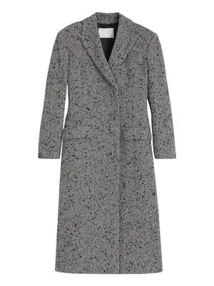 HUGO X ENTIRE STUDIOS Single-Breasted Oversized Herringbone Coat