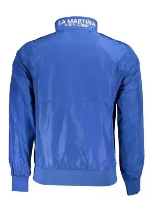 LA MARTINA Logo-embroidered Zip-up Jacket