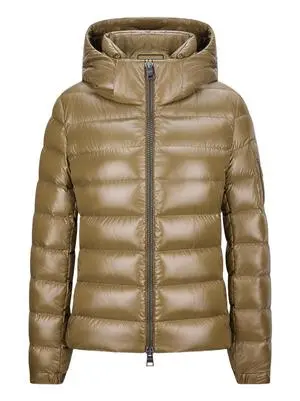 Herno Long-sleeved Padded Jacket Brown