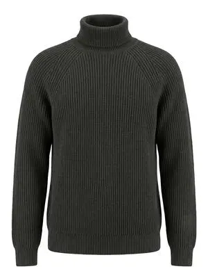ZEGNA Zegna Ribbed Turtleneck Knitted Sweater