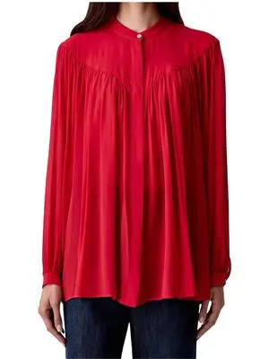 MARELLA Crew-neck Puff-sleeve Shirt