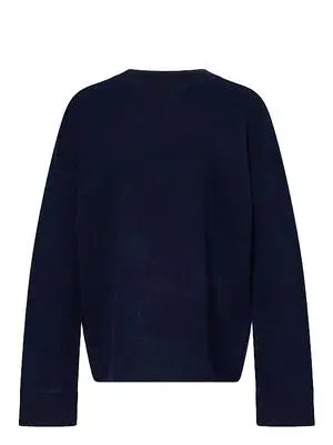 THE FRANKIE SHOP Hana Crew-neck Wool Sweater Xs