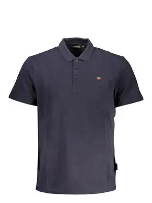 NAPAPIJRI Ealis Logo-patch Polo Shirt Blue