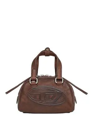 DIESEL® Diesel Women Brown 1Dr Dome Soft Small Bowling Bag Multicolor