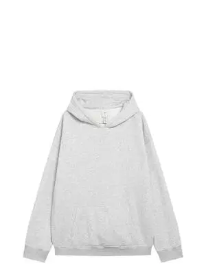 SKIMS Skims Men's Hooded Sweatshirt In Cotton Fleece Grey