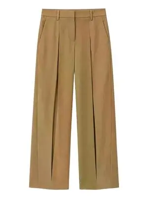SEMICOUTURE Bridget Pleated Tailored Trousers