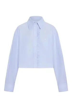 MARIETA YAN Amara Cotton Ruffled Shirt