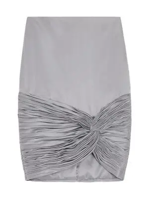 VALENTINO Valentino Women Draped Satin Skirt