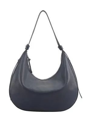 LLOYD BAKER LONDON Michaela Leather Shoulder Bag - Blue