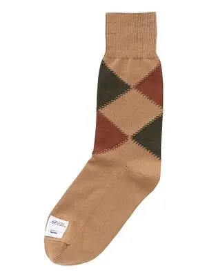 Visvim Visvim Men Calze Alte Diamante Multicolor