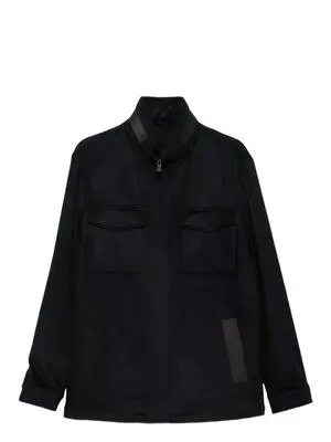 CORNELIANI Flap-pocket High-neck Jacket