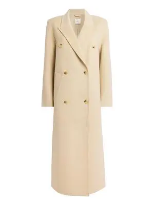 ALMADA LABEL Wool-cashmere Double-breasted Deja Coat