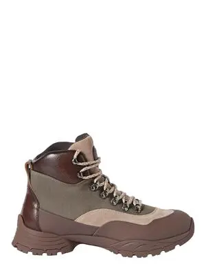 BRUNELLO CUCINELLI Leather Lace-up Hiker Boots