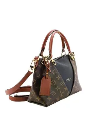 LOUIS VUITTON V Monogram Canvas And Leather Bb Tote Bag Brown