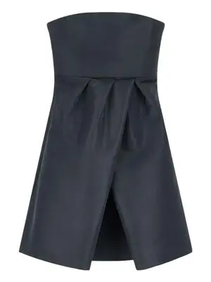 EMPORIO ARMANI Emporio Armani Draped Strapless Dress