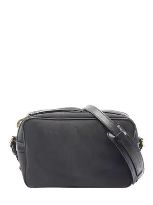 PRADA 2000s Logo-jacquard Shoulder Bag