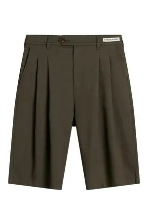 PORTER JAMES Double Pleated Shorts