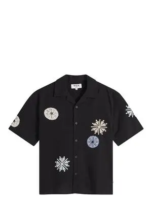 WAX LONDON Didcot Round Applique Vacation Shirt