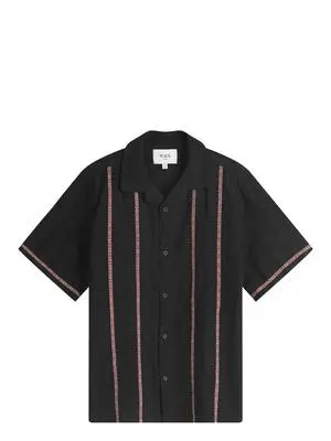 WAX LONDON Didcot Stripe Dobby Shirt
