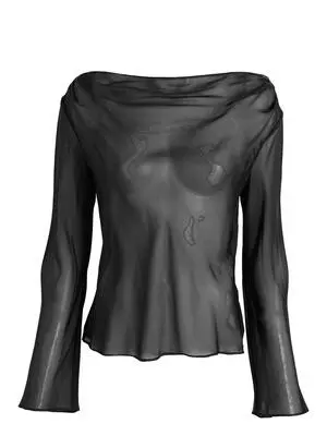 SIR. Strobe Cowl Top