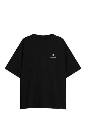 SNOW PEAK New Standard Logo T-shirt Black
