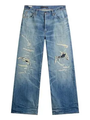 MASTERCRAFT UNION Showa Relaxed Repaired Jeans