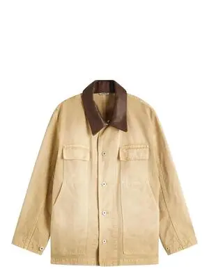 AURALEE Organic Cotton Duck Blouson Jacket