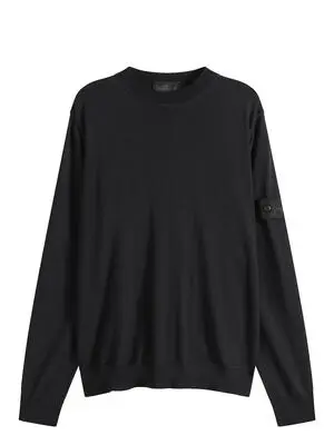 STONE ISLAND Ghost Light Pure Wool Jumper