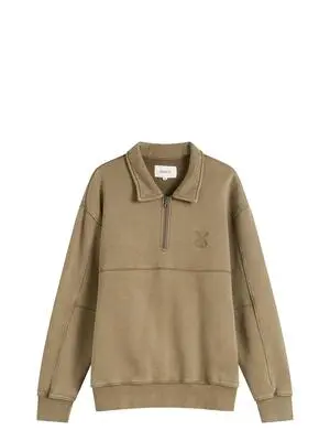 HERESY Green Man Quarter Zip Sweatshirt