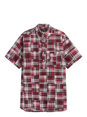 BEAMS Pullover Patchwork Masras Shirt