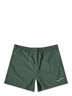 MUSEUM OF PEACE & QUIET Wordmark Nylon 5" Shorts