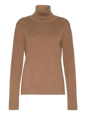 MAX MARA S Max Mara Ribbed Turtleneck Knitted Sweater