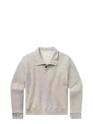 CITIZENS OF HUMANITY Half Button Fleece Sweatshirt