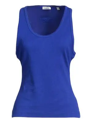 Burberry Sleeveless Round-neck T-shirt Blue