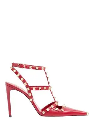 VALENTINO Rockstud Kidskin Pumps 100Mm