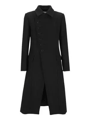 DRIES VAN NOTEN Dries Van Noten Ralen Asymmetric Long Coat