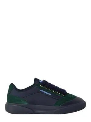 CASABLANCA Men's Blue & Green Del Mar Sneaker, 