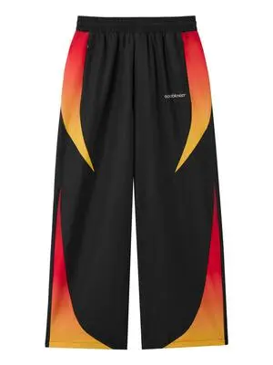Casablanca Black & Gradient Track Pants - Orange