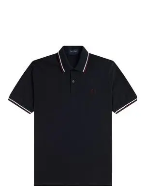 FRED PERRY Fred Perry Tipped Logo Polo Shirt